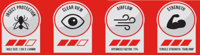 Cyclone Insect Screening – PR Aluminium & Hardware Pty Ltd
